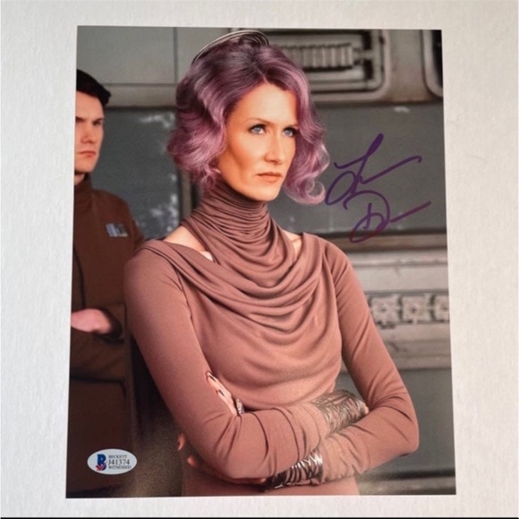 Wall Decor | Laura Dern Signed Star Wars Photo | Poshmark